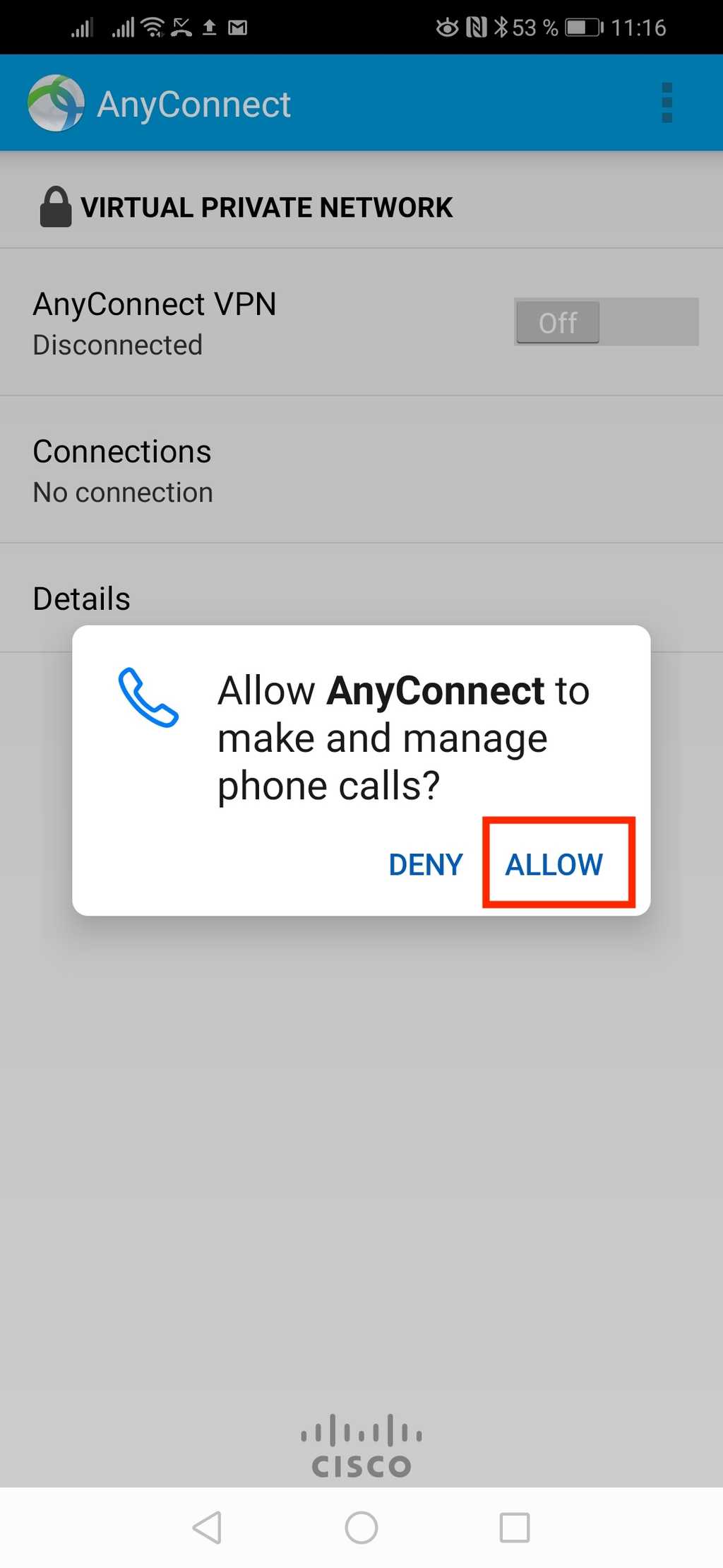 How to Set up Cisco Anyconnect VPN on Android | ZebraVPN
