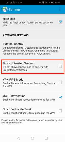 آموزش راه اندازی وی پی ان Cisco Anyconnect در Android