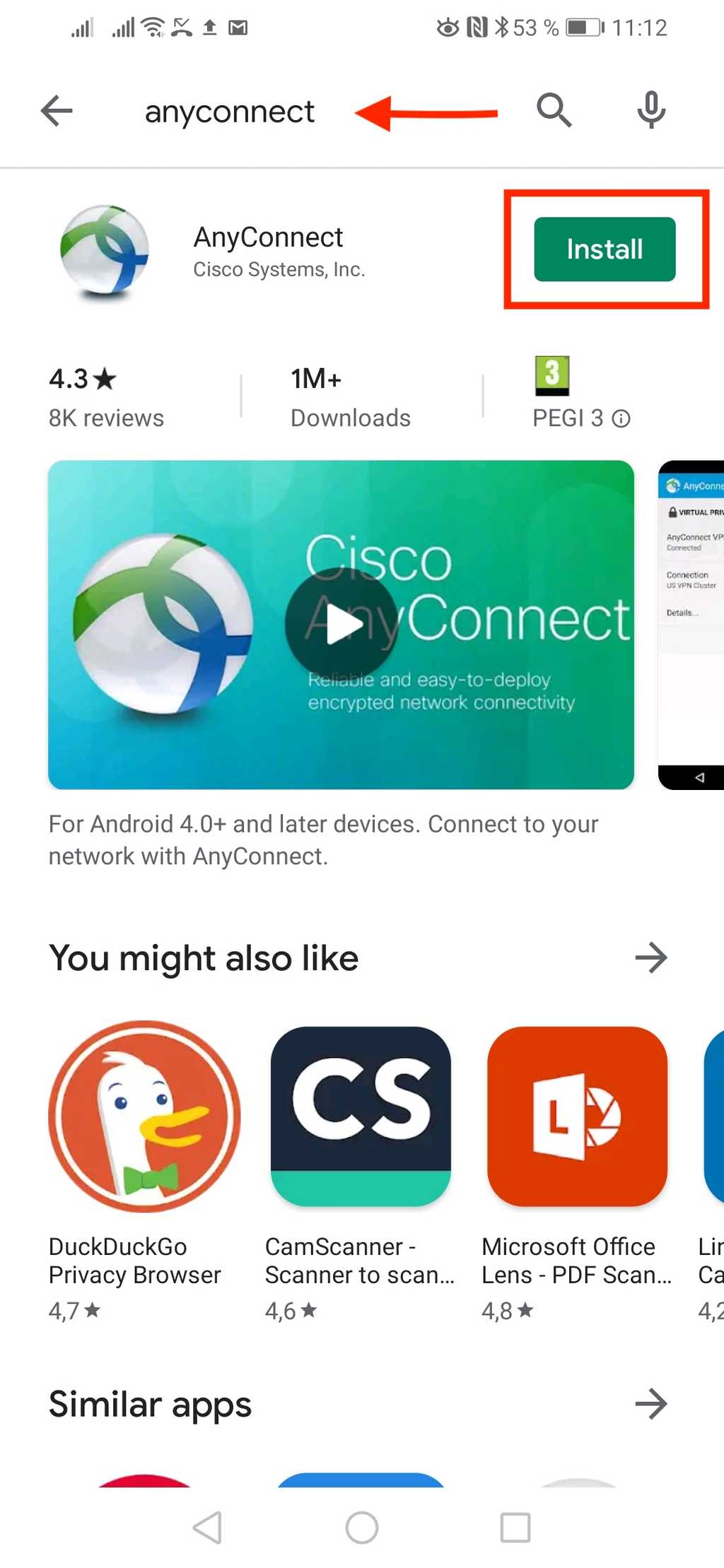 How to Set up Cisco Anyconnect VPN on Android | ZebraVPN